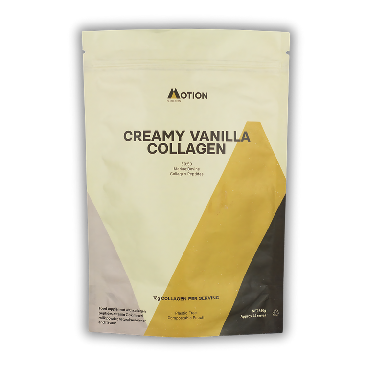 Creamy Vanilla Collagen Powder | Motion Nutrition